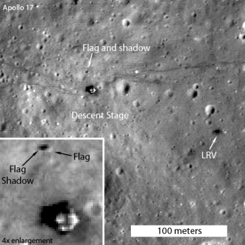 NASA reencontra bandeiras que colocou na Lua há 54 anos e estado atual ...