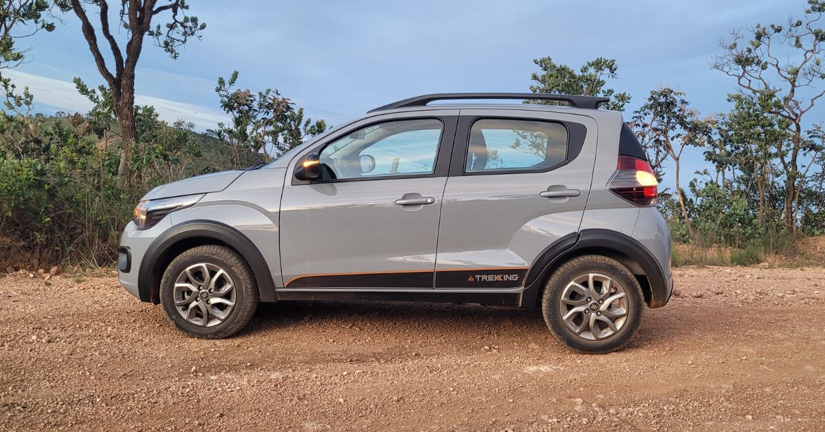 Fiat Mobi Trekking exibe visual elaborado