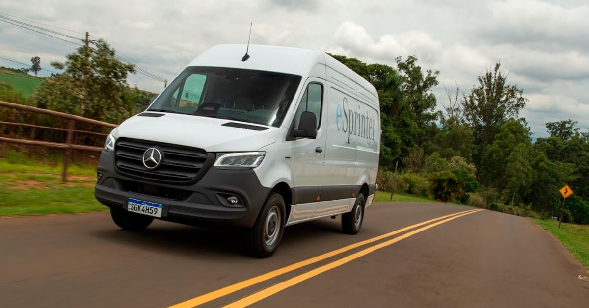 Mercedes-Benz lança Sprinter elétrica no País