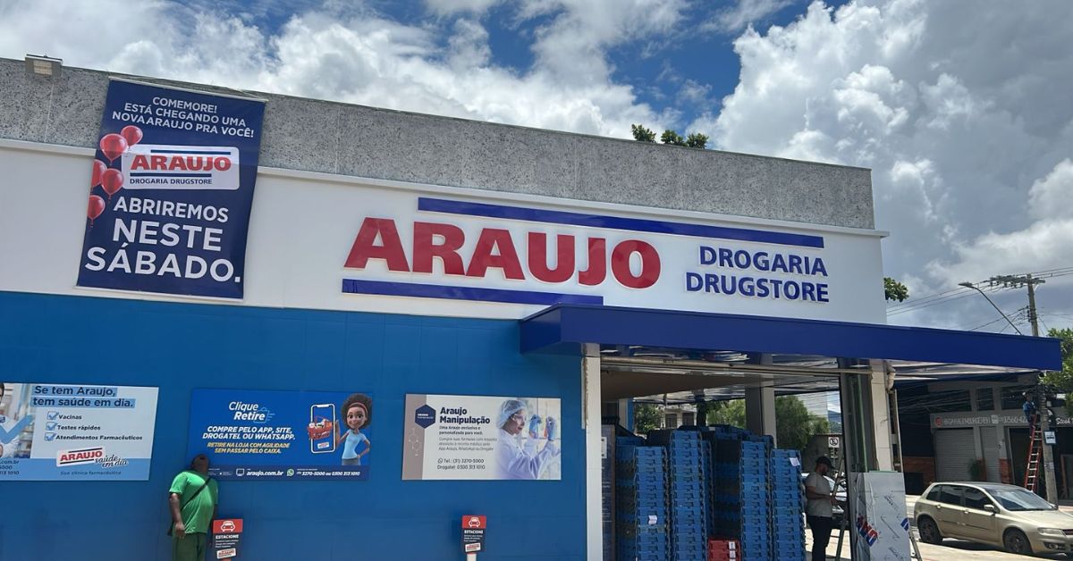 Drogaria Araujo espera abrir mais 50 lojas em Minas Gerais