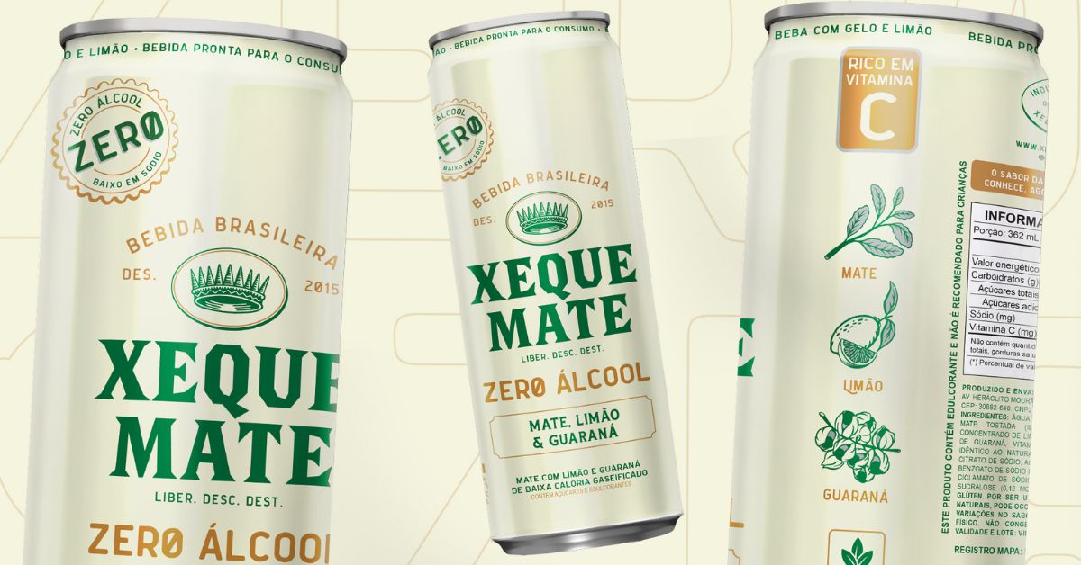 Xeque Mate lança versão zero álcool, que chega às lojas em junho